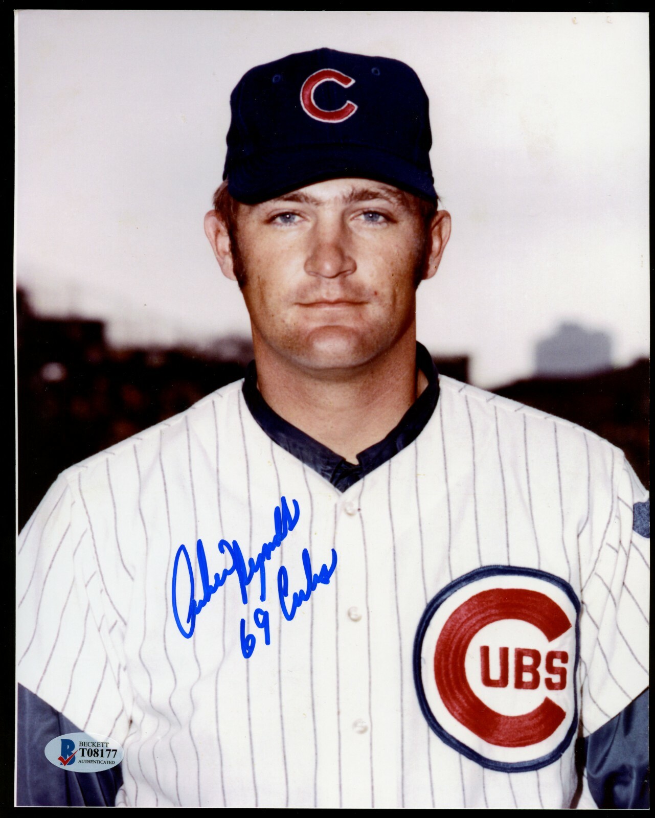Archie Reynolds signed autograph 8x10 Photo 1969 Chicago Cubs Beckett ...
