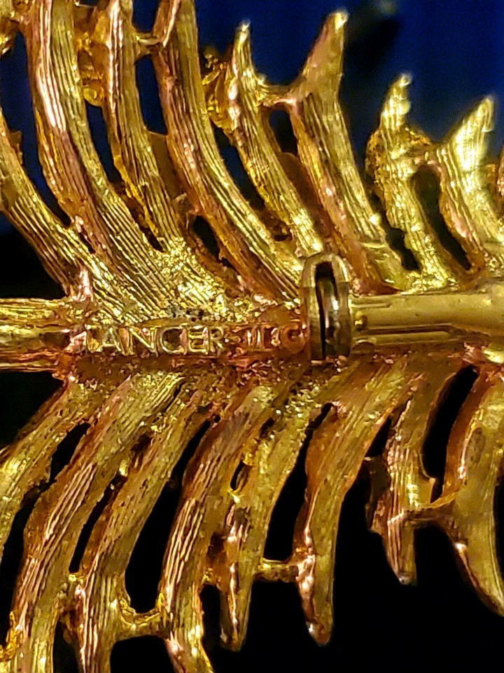 RARE, Vtg. Signed Tancer II 1970's Rhinestone & Faux Pearl Christmas ...