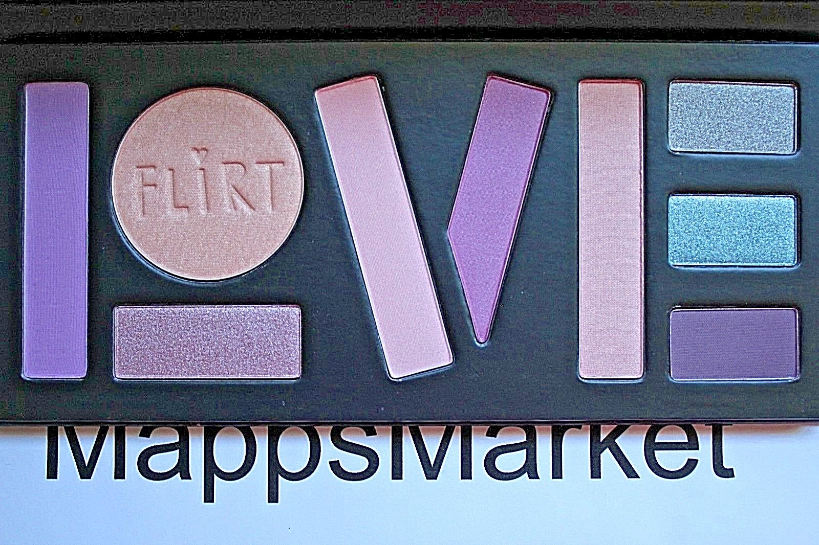 NIB Authentic FLiRT COSMETICS Love is Sweet Eyeshadow Palette ~ MADE IN ...