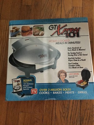 Gaiam 53044 GT Xpress 101 Countertop Grill with Recipe Book | eBay