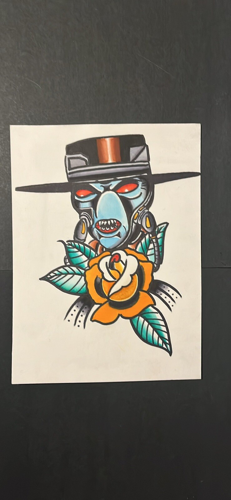 Cad Band From Star Wars Brush Marker Painting | eBay