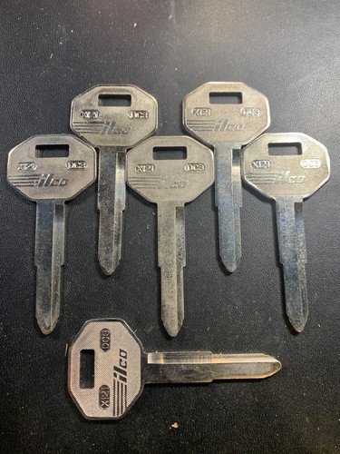 DC3 X121 KEY BLANKS BUY 5 Get 1 Free JK 141 FREE SHIPPING Ilco | eBay