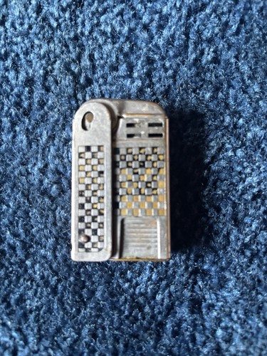 Vintage Lighter Regens Side Squeeze Button Silver Tone USA | eBay