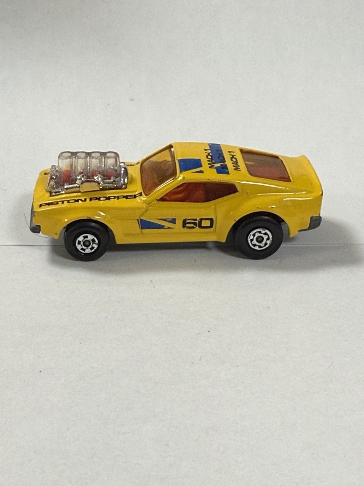 MATCHBOX ROLA-MATICS MUSTANG PISTON POPPER MADE IN ENGLAND 1973 BY ...