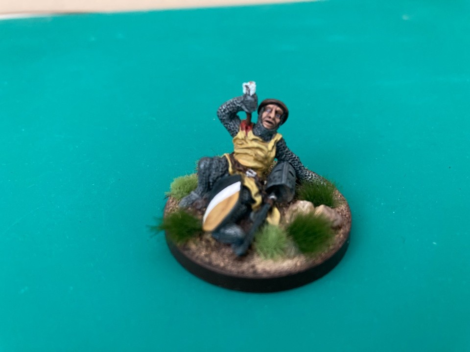 VG Painted RPG Fallen Wounded Knight Fantasy Medieval RPG 28mm ...
