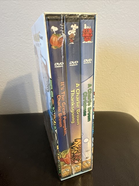 Peanuts - Classic Holiday Collection Gift Set (DVD, 2000, 3-Disc Set ...