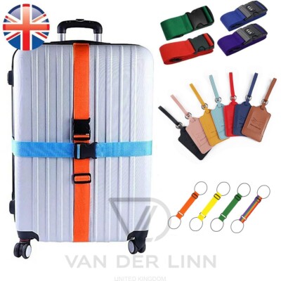 Van Der Linn Luggage Strap Strong Extra Safety Adjustable baggage ...