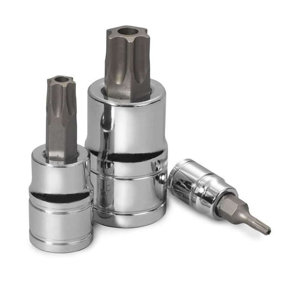 13PC STAR TORX TORQ SOCKET TAMPER RESISTANT PROOF DRIVER TOOL SET BIT ...