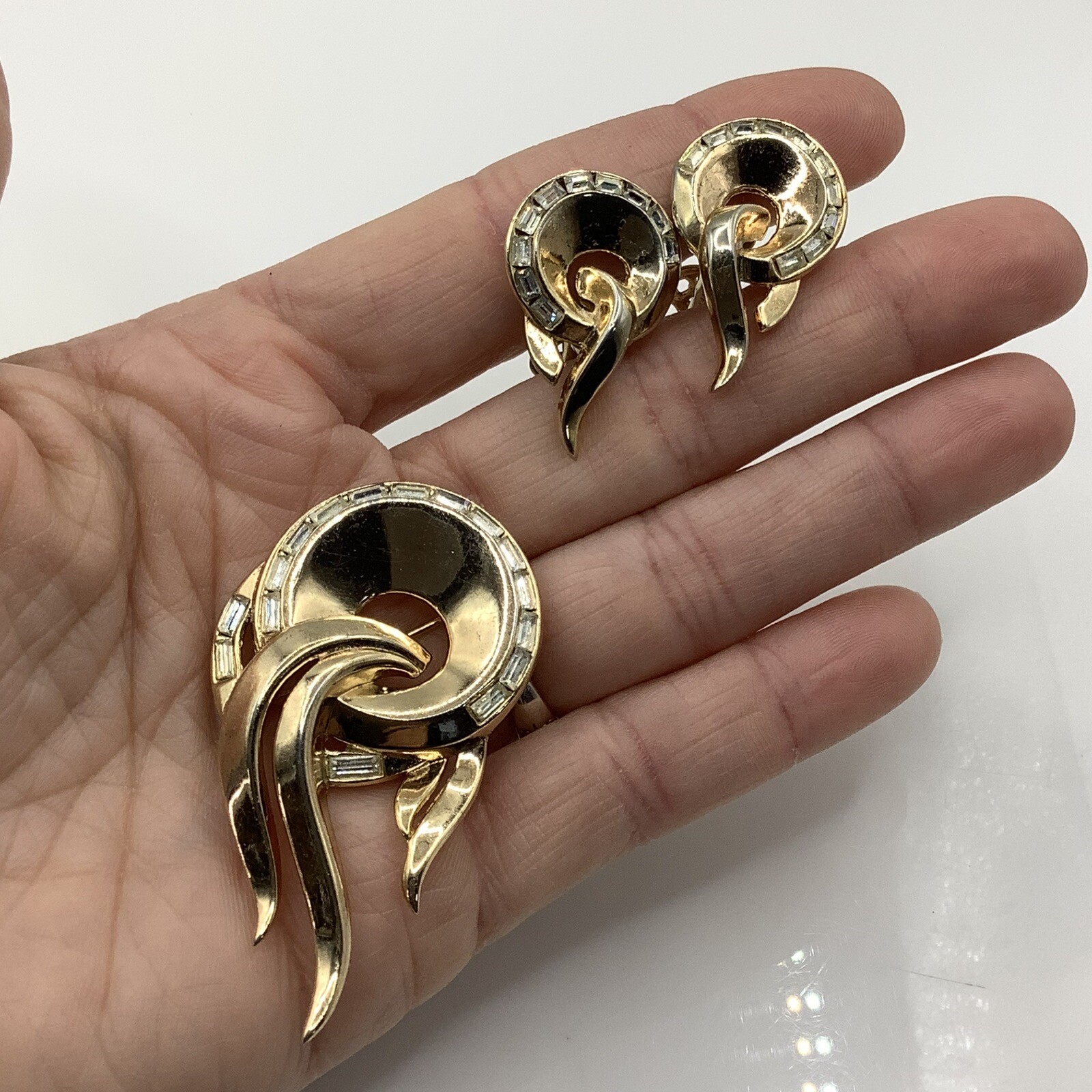 Trifari Carousel Set 1954 Alfred Philippe Design Earrings & Brooch ...