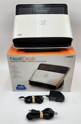 Neat Desk Pass-Through Scanner White Home Office Edition *Tested ...