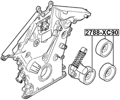 Pulley Idler For Volvo 30720059, 31216198, 31216199, Mn149179 | eBay