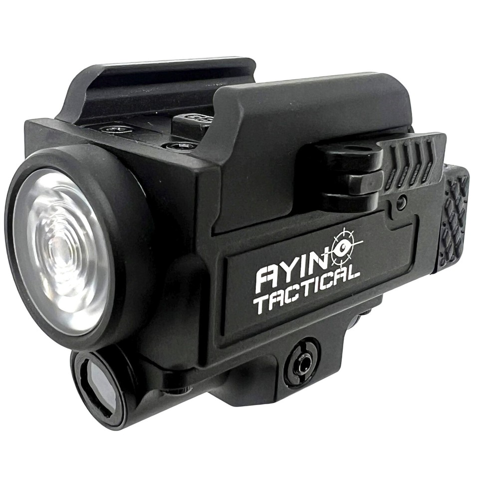 800 Lumen LED Gun Light, Rechargeable, Quick Detach Mount, Ayin Pistol ...