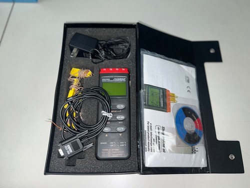 Omega Data Logger Model HH309 Thermometer in Suitcase | eBay