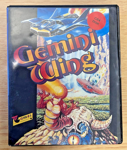 Gemini Wings (Virgin Games) Commodore 64/128 Retro Game 5.25" Floppy ...