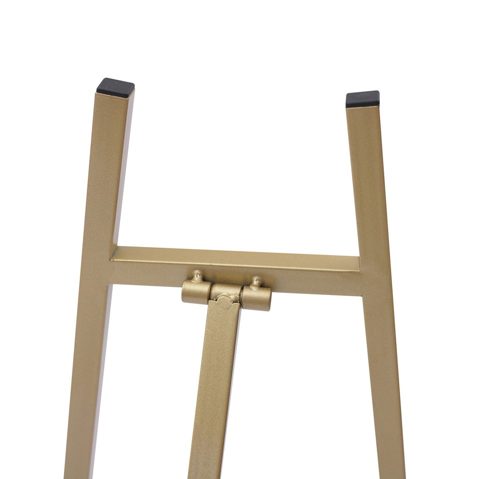 Tall Steel Pipe Floor Easel Stand fIT Display Decorative Large Gold Wed ...