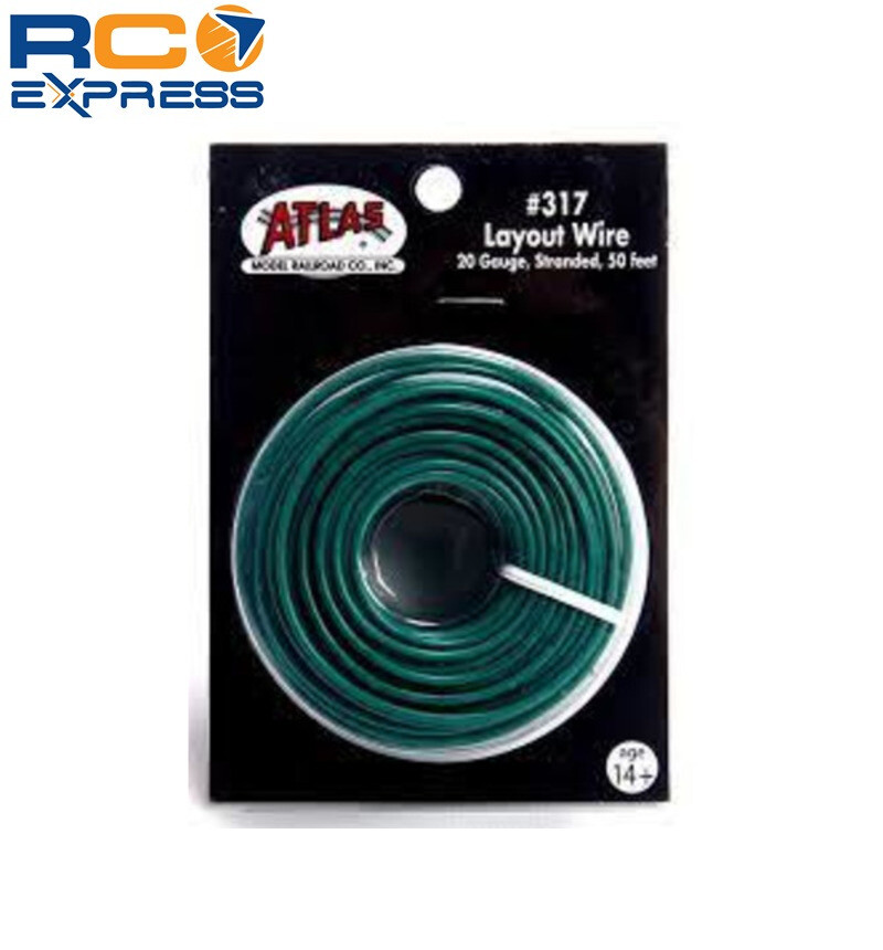 Atlas Trains Green Wire (Stranded #20 ATL0317 | eBay