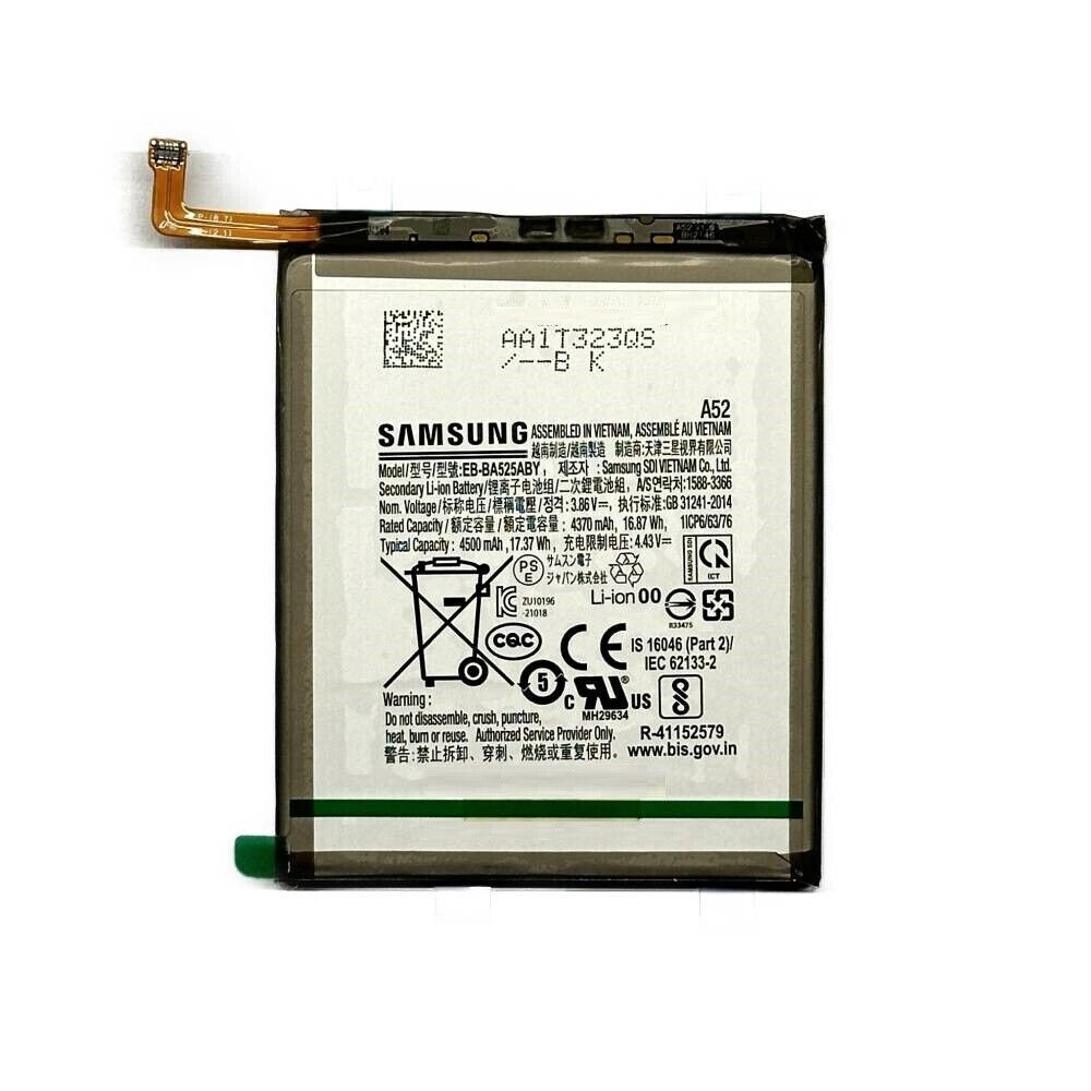 Fit Samsung EB-BA525ABY Battery For Samsung Galaxy A52 A525 3.86V ...