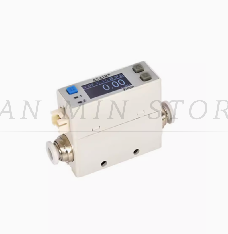 1PC Gas Mass Flow Meter Sensor for Air Oxygen AFM0710-10L/min 6mm Quick ...