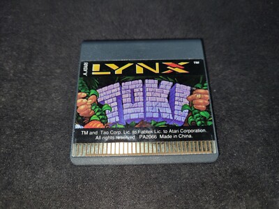 Toki Atari Lynx NRMT condition game cartridge 77000020369| eBay