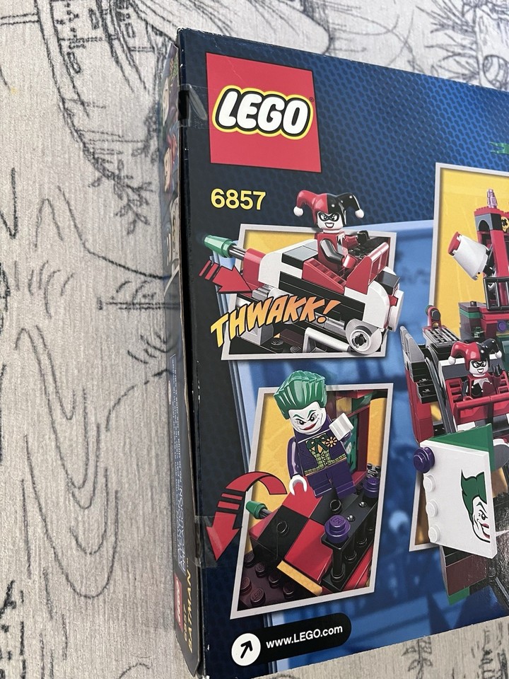 LEGO 6857 DC Super Heroes The Dynamic Duo Funhouse Escape Batman New ...