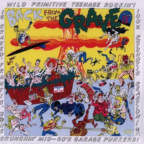 LP/GF VARIOUS Back From The Grave CR005 Crypt Record GERMANY | eBay