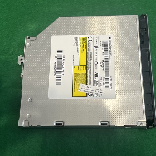 HP Probook 650 655 G1 CD/DVD Disk Drive GUB0N 740001-001 + Bezel Cover ...