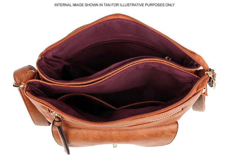 Ladies Cross Body Messenger Shoulder Over Bag Satchel Womens Handbag ...