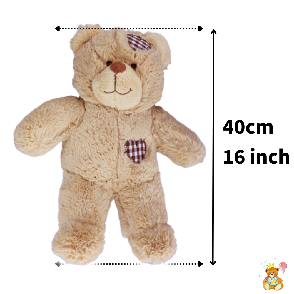 DIY TEDDY BEAR KIT no sewing - Build a Make your own TEDDY BEAR - size ...