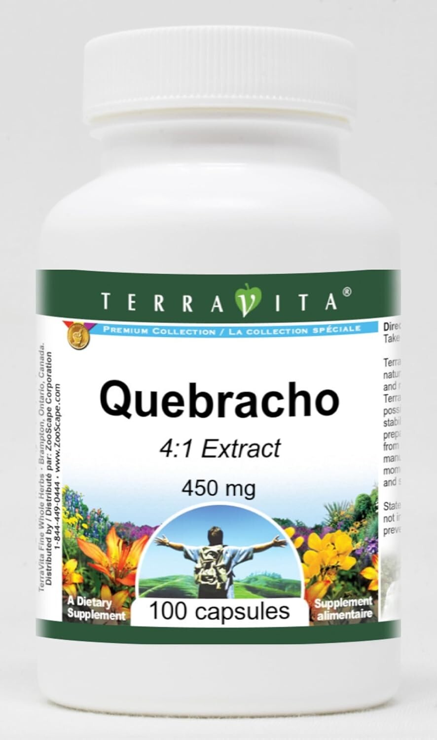 Quebracho 4:1 Extract by TerraVita, 100 capsules | eBay