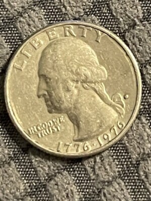 Rare US 1776-1976 D Bicentennial Quarter, filled Mint Mark | eBay