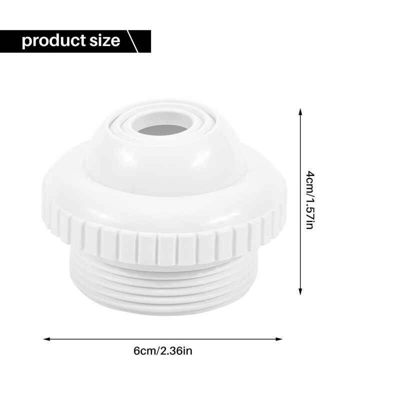 Swimming Pool Spa Return Fitting Massage Nozzle Inlet Outlet Bath ...