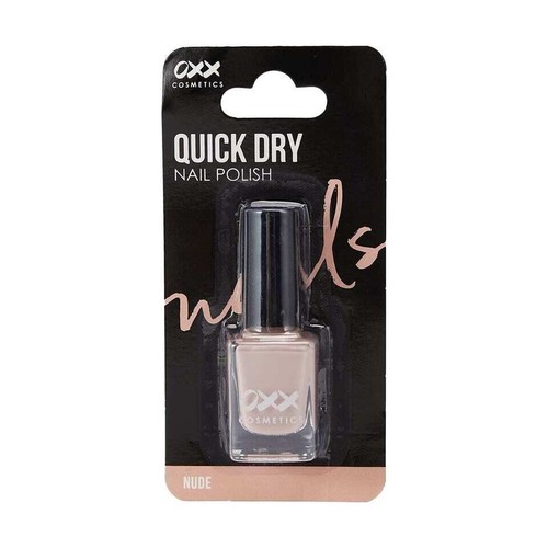 OXX Cosmetics Quick Dry Nail Polish - Nude 12ml Cruelty Free Fast ...