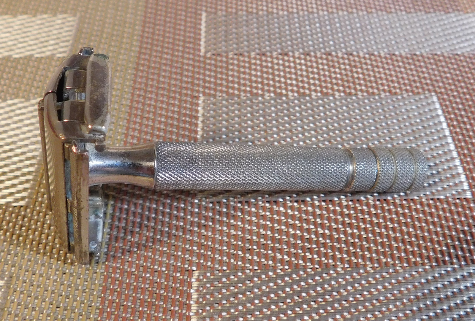 Vintage 1953 (Y-1) Gillette Super Speed Safety Razor + 5 New Super-Max ...