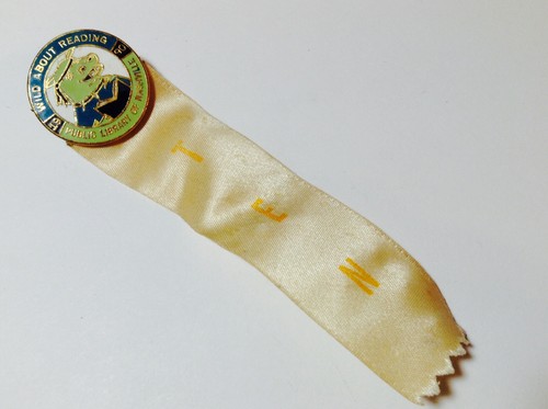 Vintage 1990s Public Library Of Nashville Tenth Place Award Ribbon ...