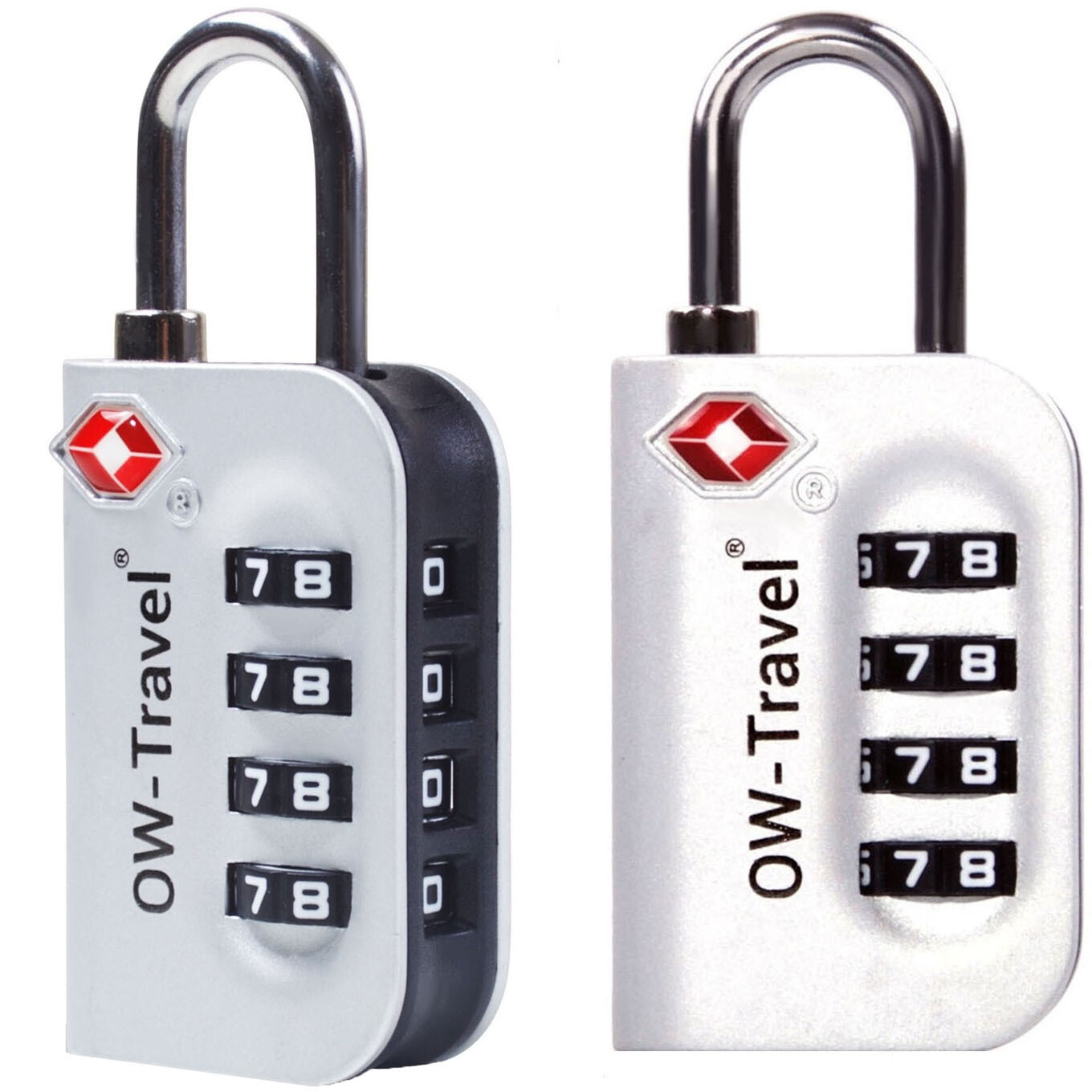 TSA Approved Travel Locks TSA Padlock TSA Lock TSA Luggage Lock 4 ...