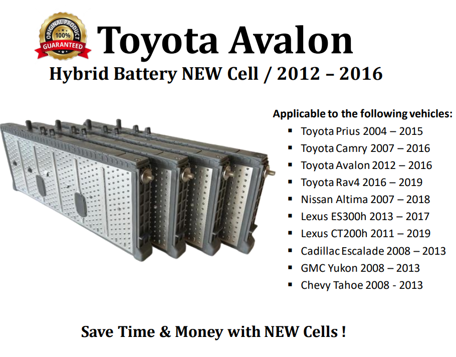 Original Toyota Avalon NEW Hybrid Battery Cell 2012 2013 2014 2015 2016 ...
