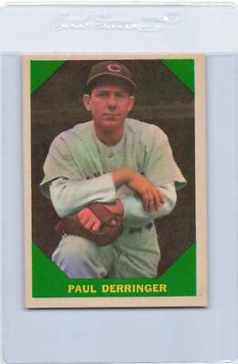 1960 Fleer #43 Paul Derringer EX/MT *DA-B9541 | eBay