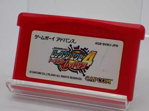 Mega Man EXE 4 Tournament Red Sun (Rockman) Game Boy Advance GBA JAPAN | eBay