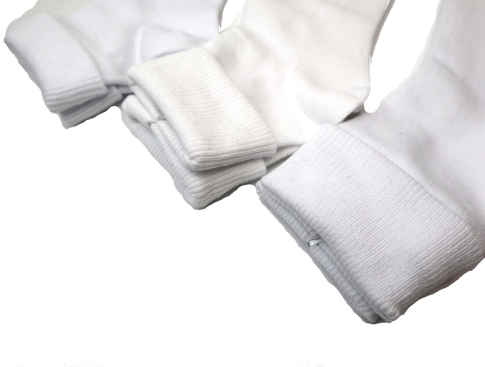 Women's Premium Cotton Folded Cuff Dress Socks School Socks SINGLE PAIR ...