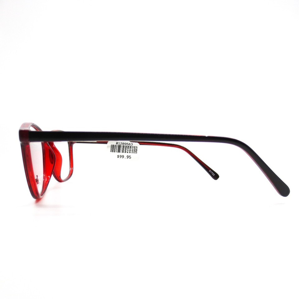 MP 6104 BK/RD Eyeglasses Frames red Round Full Rim 50-19-145 | eBay