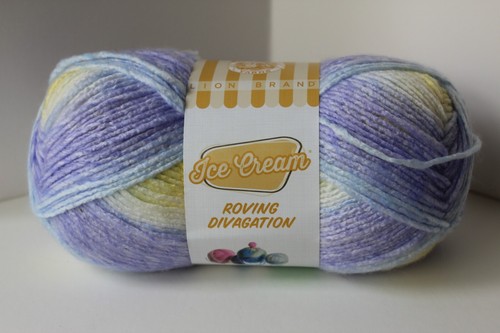 Lion Brand Ice Cream Roving Stripes Yarn Limited Time- sold per skein ...