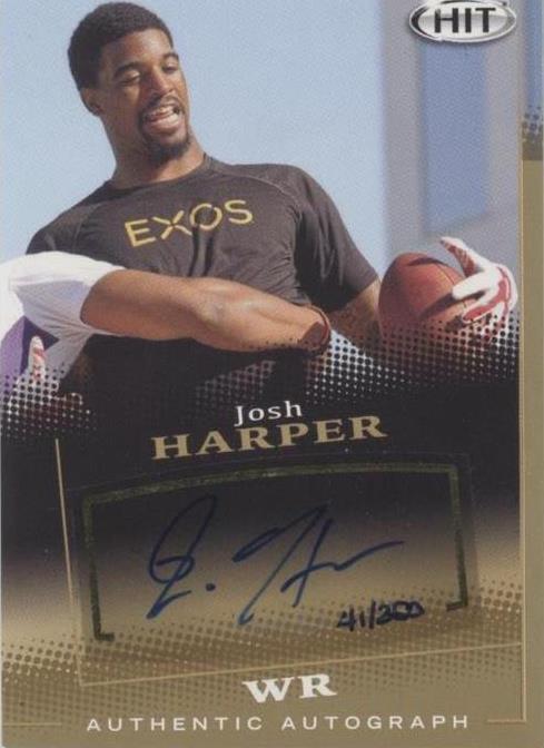 2015 Sage Hit - Autographs Josh Harper #A3 Gold /250 (AU, RC) for sale ...