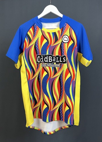 Oddballs Colorful Rugby Shirt Made in UK Men's Size M | eBay