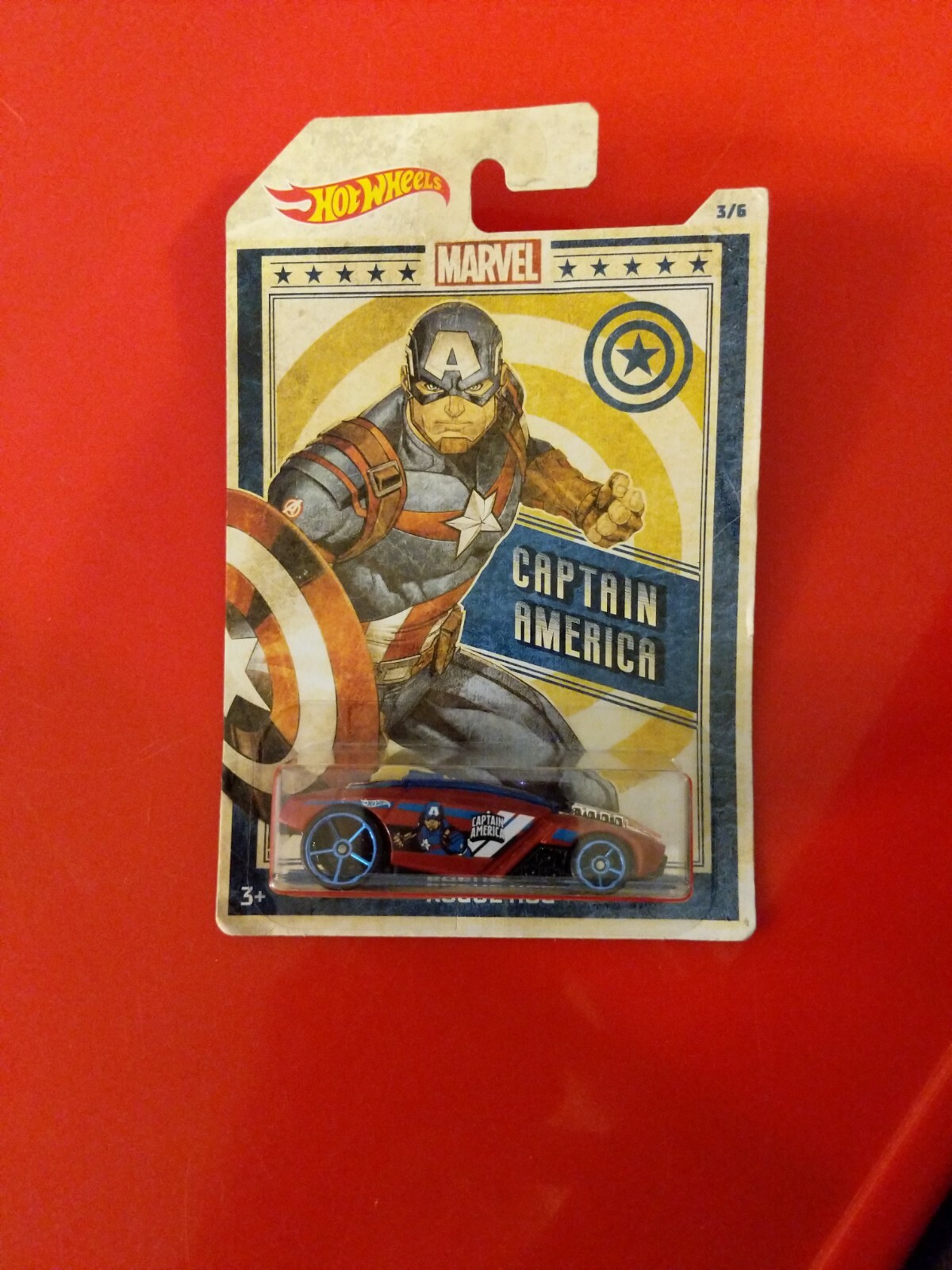 NEW Hot Wheels Marvel Captain America Rogue Hog #3/6 Die-Cast 1:64 ...