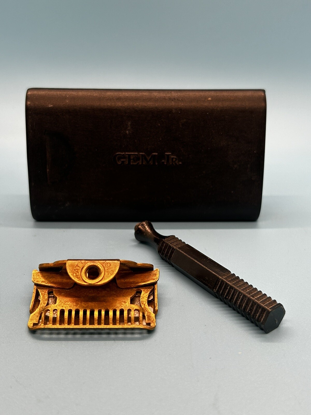 Gem Jr. Razor Blade With Plastic Carrying Case - Collectible 1912 Gem ...