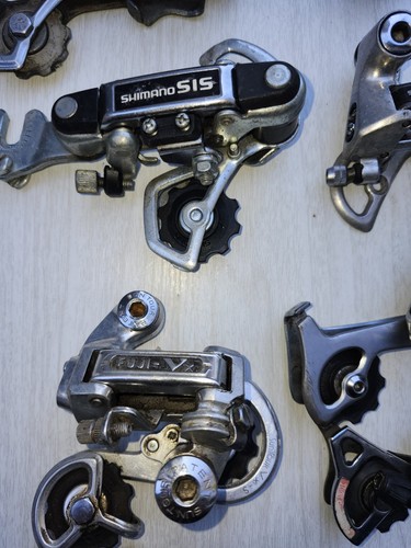 Vintage Bicycle Parts Road Bike Derailleurs Shimano Suntour Huret ...
