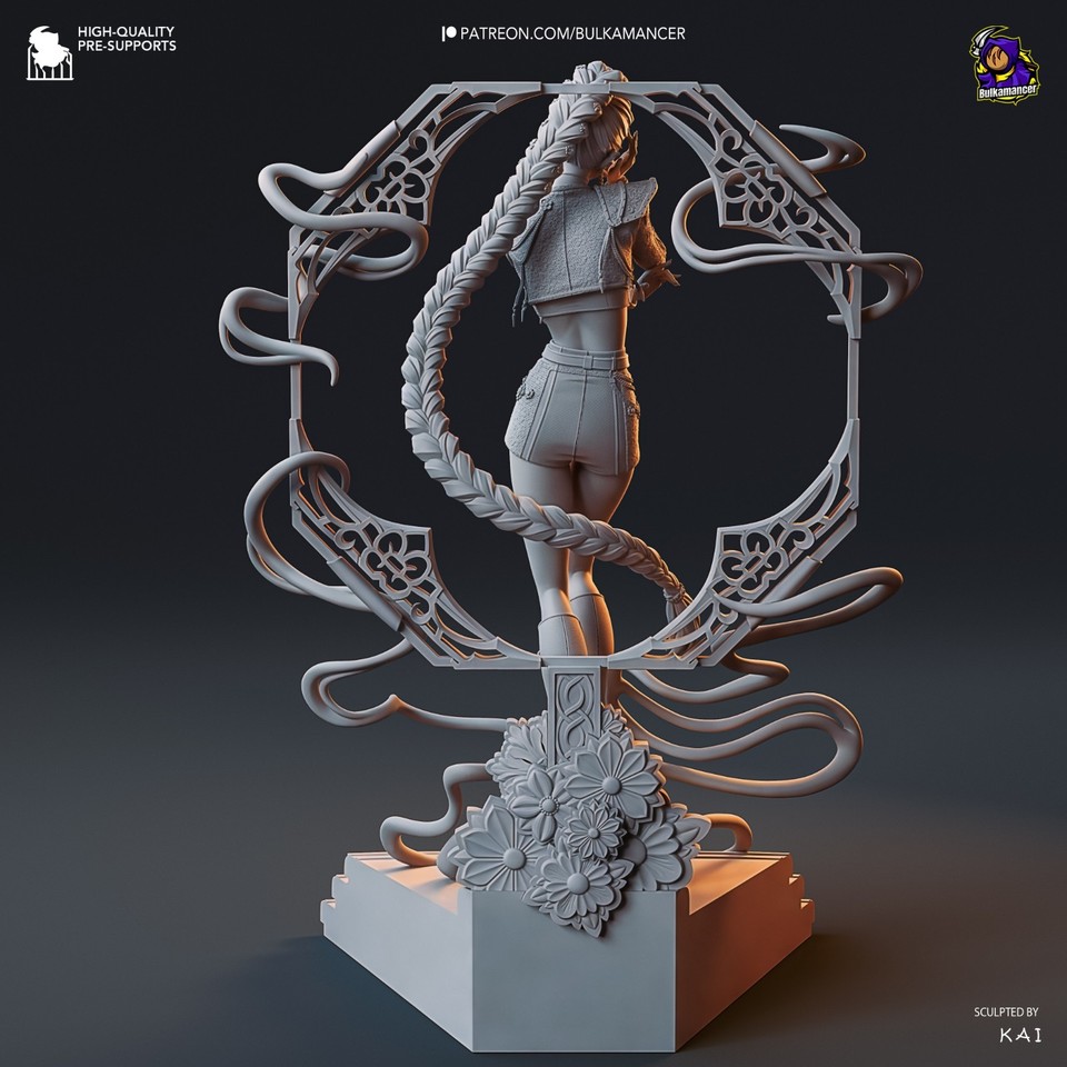 Rumi - K-Pop Demon Hunters 1/8 Scale Figure Statue 3D Print Model Kit ...