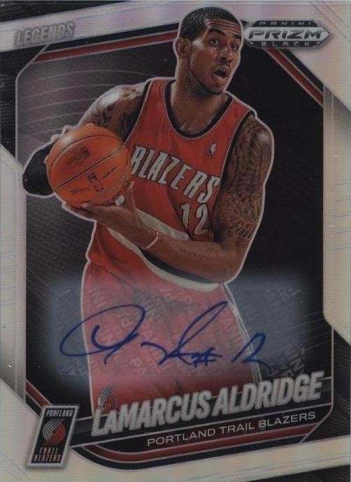2024-25 Panini Prizm Black - Legends LaMarcus Aldridge, LaMarcus ...