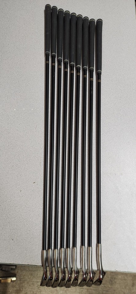 VTG Jerry Barber Golden Touch X22 Irons Set 2-W RH Grafalloy Prologic ...