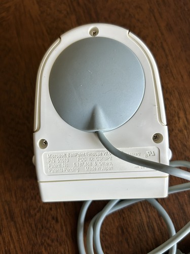 Vintage Microsoft BallPoint Mouse v2.0 Model 51010 w/ Original Pouch | eBay